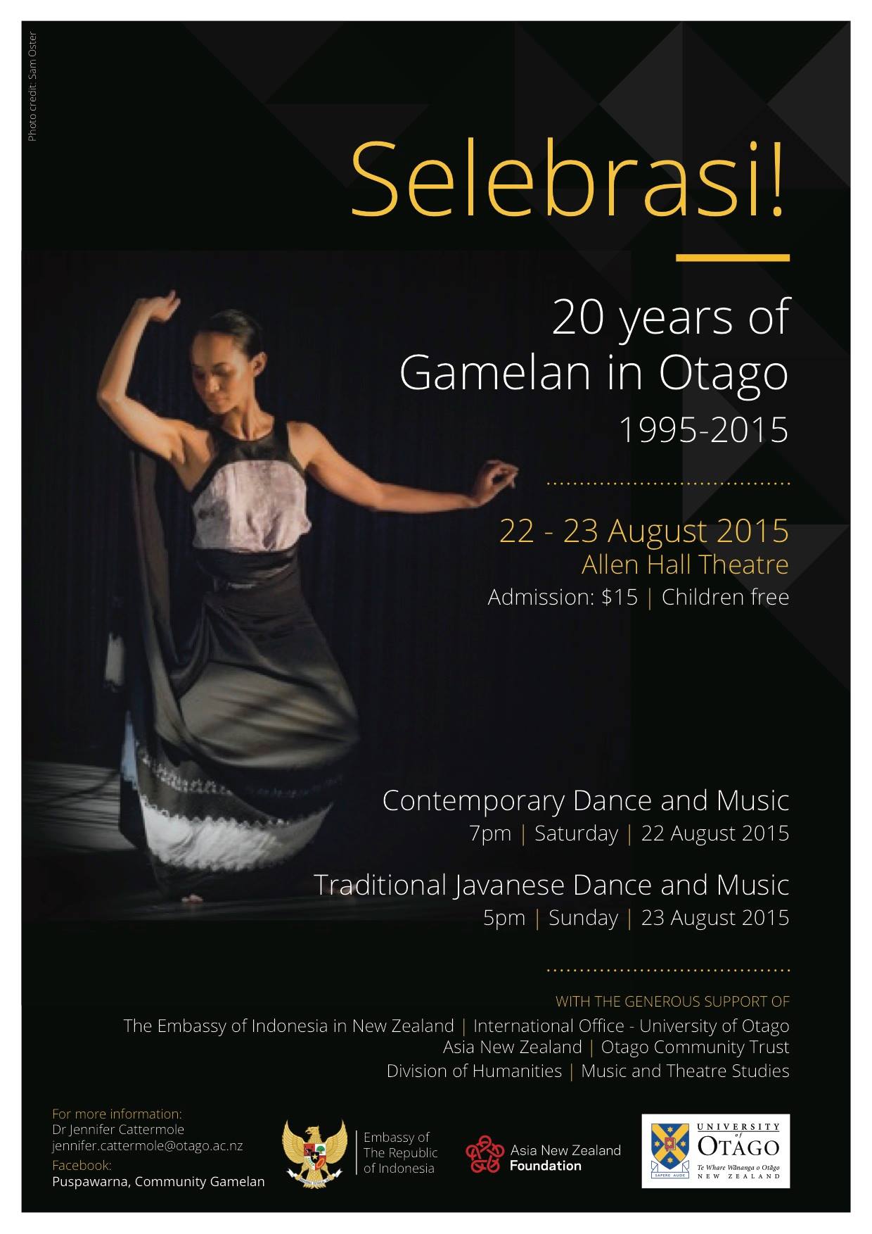 A Celebration of 20 Years of Gamelan at Otago - Gamelan Wellington